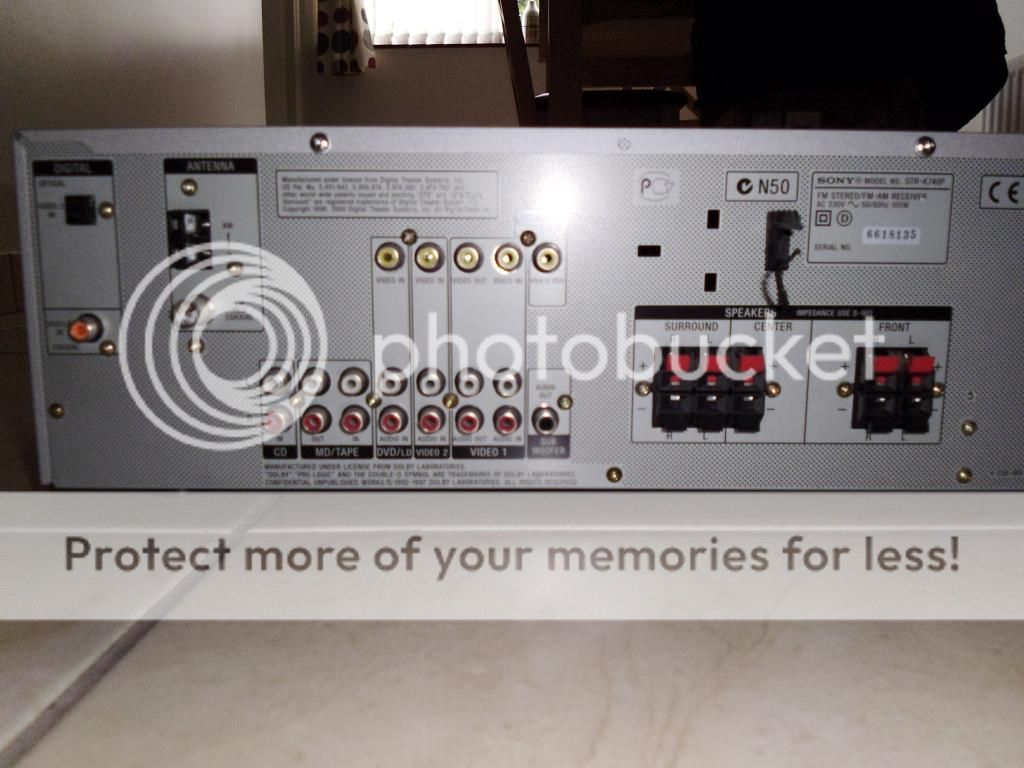 SOLD: - Sony STR-K740P 5.1 Digital Audio Surround Sound System/Amp ...