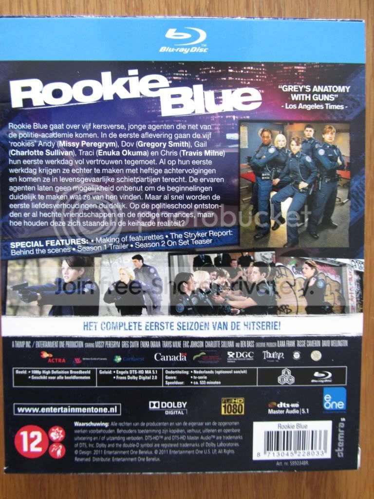 Rookie Blue season 1- May 31st - Blu-ray Forum